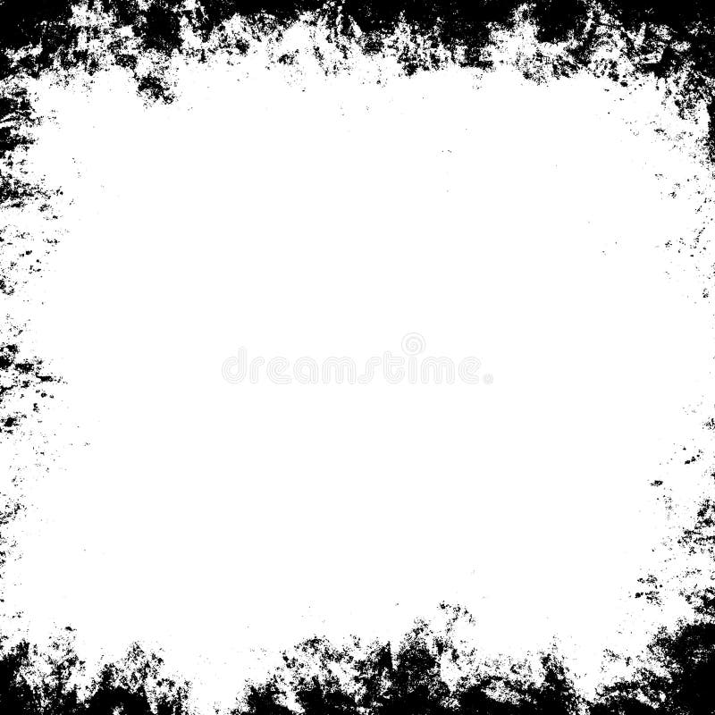 A Dirty Wall Texture Frame Background on Transparent Background Stock ...