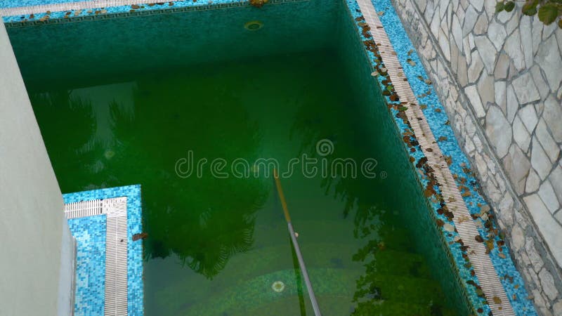 Dirty Water in Outdoor Pool Stock Footage - Video of pool, lifestyle ...