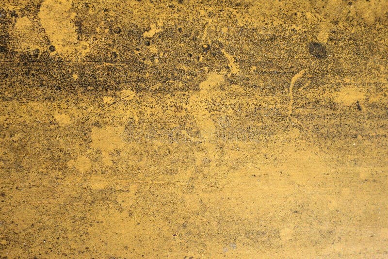 Dirty Weathered Yellow Concrete Wall Texture Background Stock Image ...