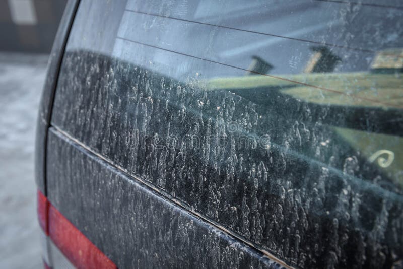 Dirty windows of car stock image. Image of auto, transport - 178150101