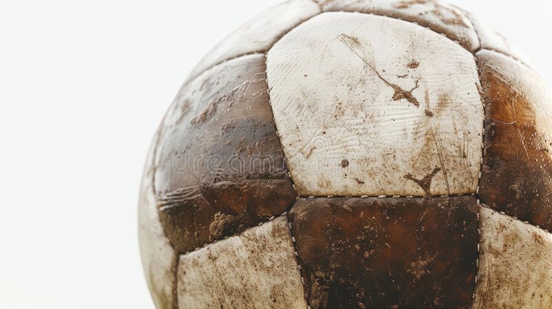 Dirty Worn Out Soccer Ball Grass Stock Photos - Free & Royalty-Free ...