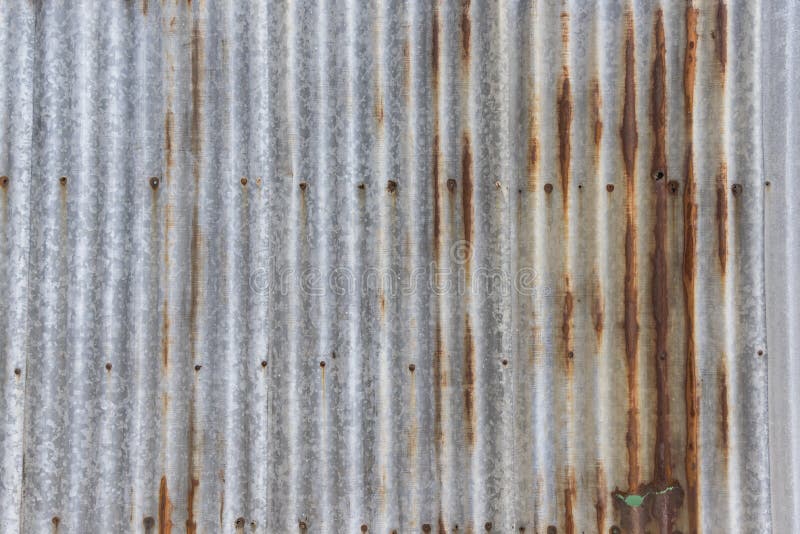 Dirty Zinc Plate Pattern Background. Stock Photo - Image of corrugated ...