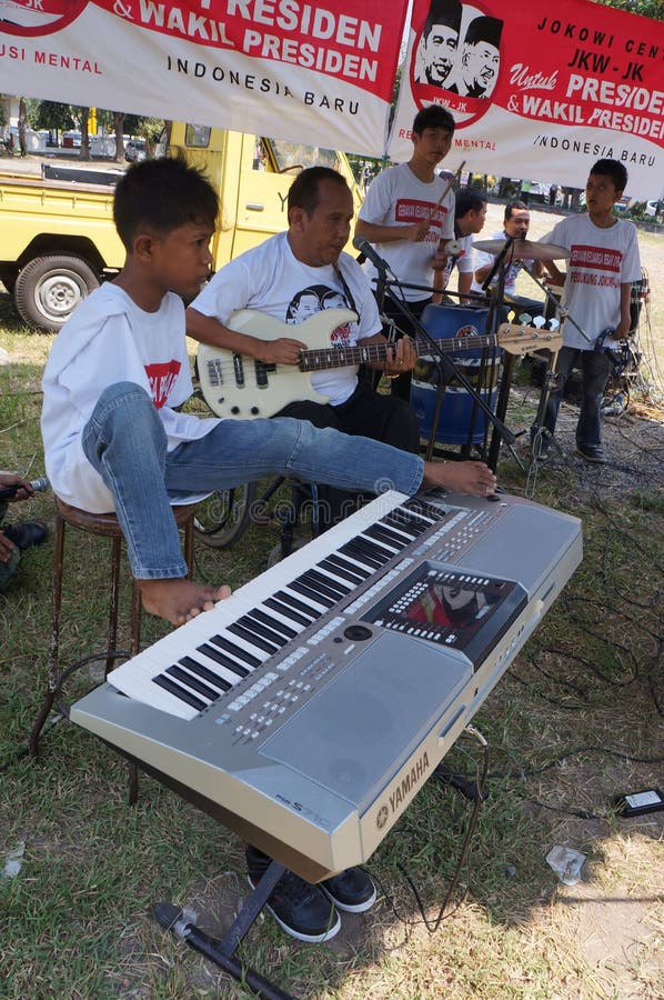 Disabilities play music editorial stock photo. Image of recreation ...