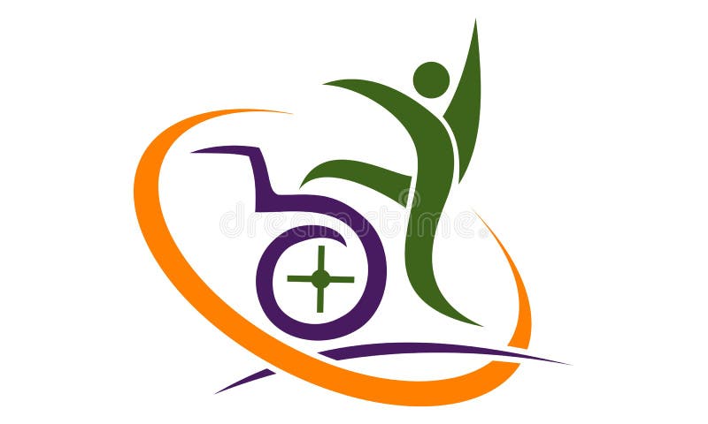 Disability Care Logo Design Template Stock Vector - Illustration of ...