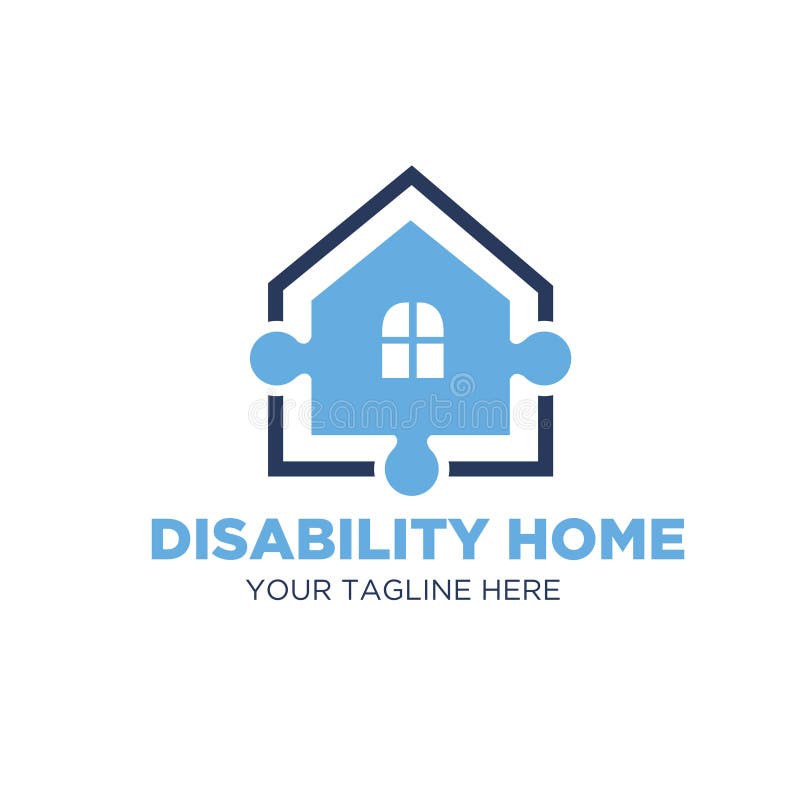 Disability care logo stock vector. Illustration of affection - 35405849