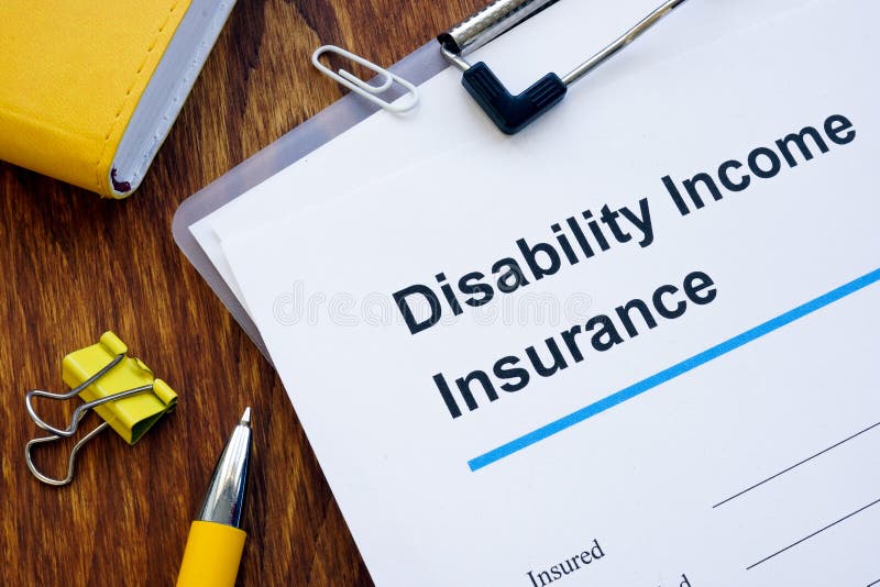 Disability Insurance. stock photo. Image of security - 101570410