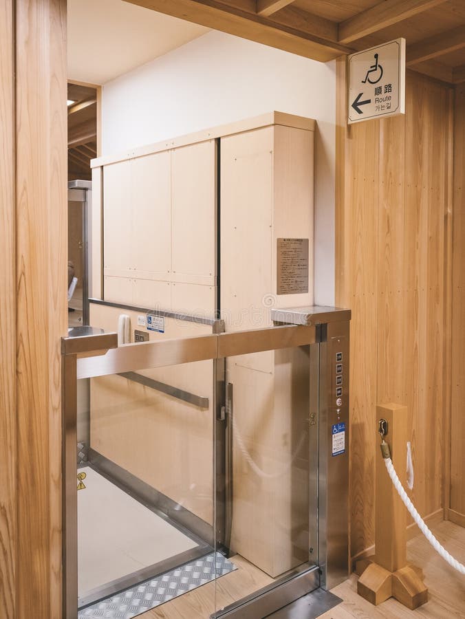 Disability Lift Elevator Facility Public Building Accessibility ...