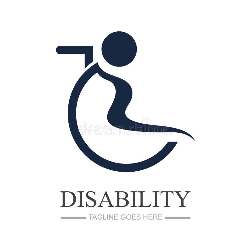 Disability Logo Vector Illustration Design Template Stock Vector ...