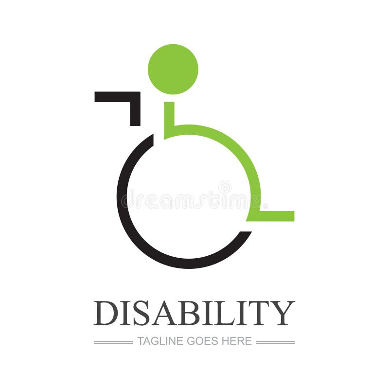 Disability Logo Vector Illustration Design Template Stock Vector ...