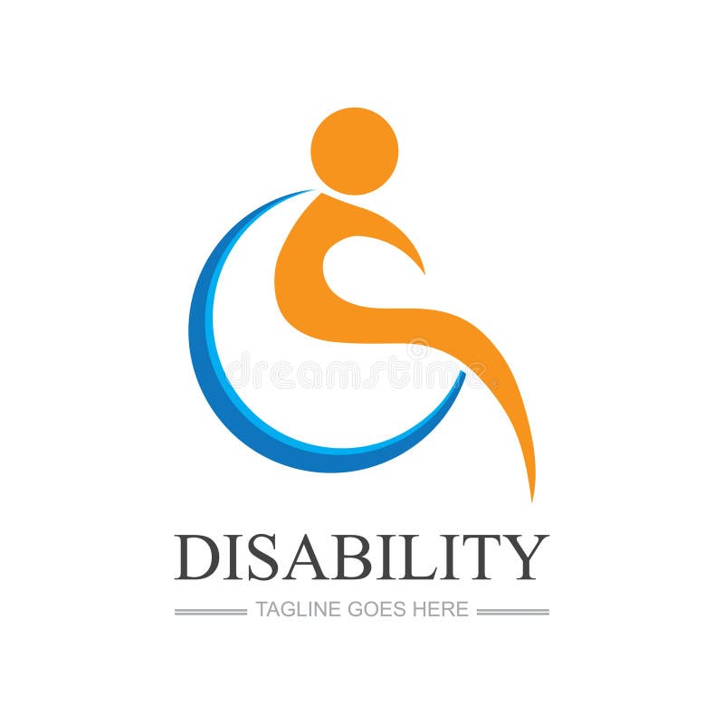 Disability Logo Vector Illustration Design Template Stock Vector ...