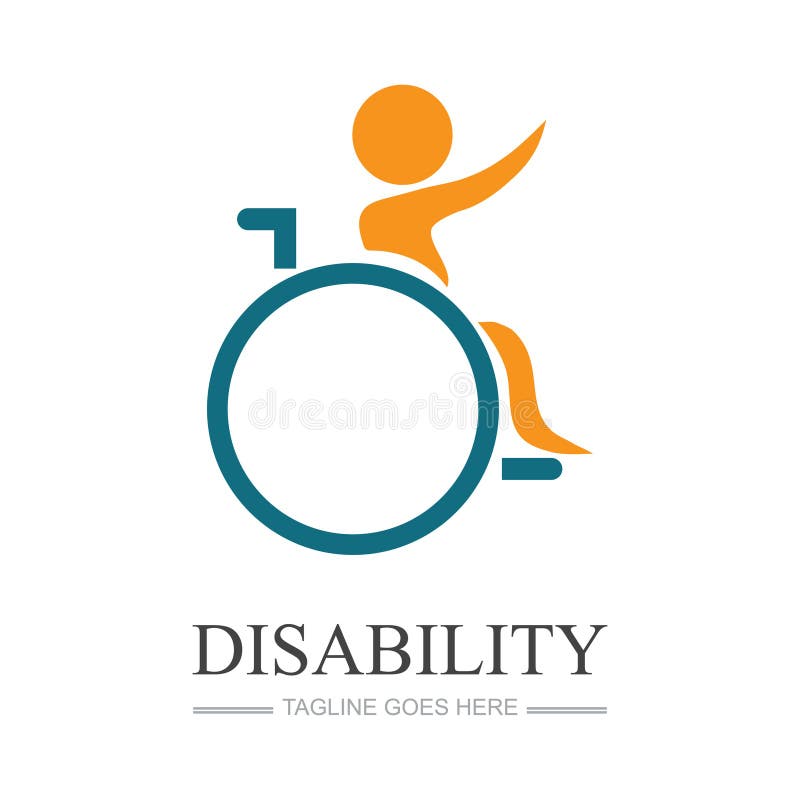 Disability Logo Vector Illustration Design Template Stock Vector ...
