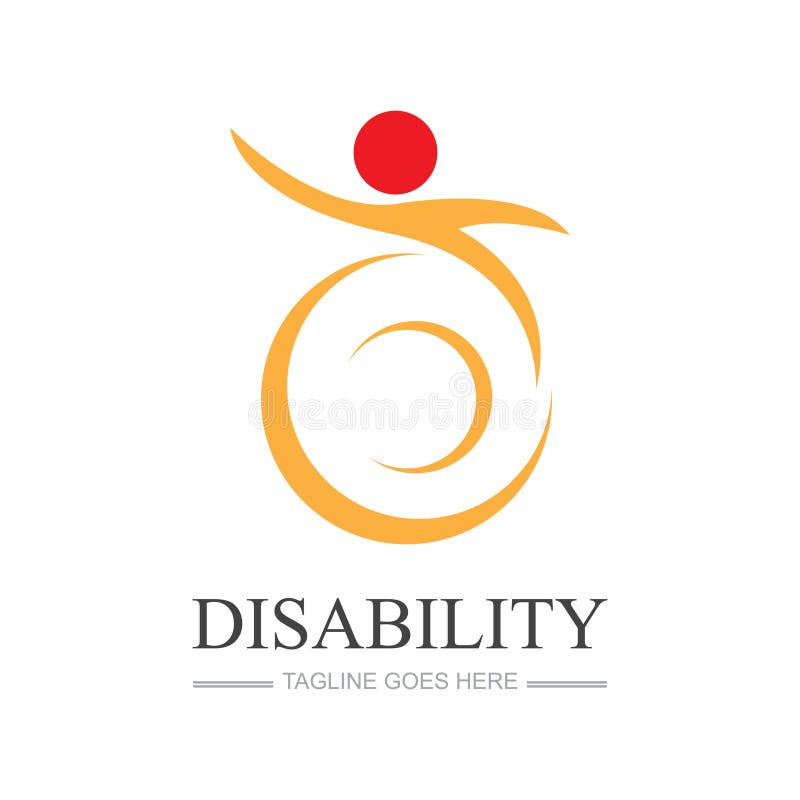 Disability Logo Vector Illustration Design Template Stock Vector ...