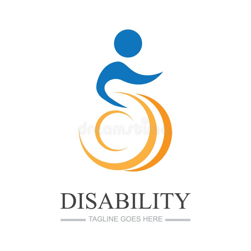 Disability Logo Vector Illustration Design Template Stock Vector ...