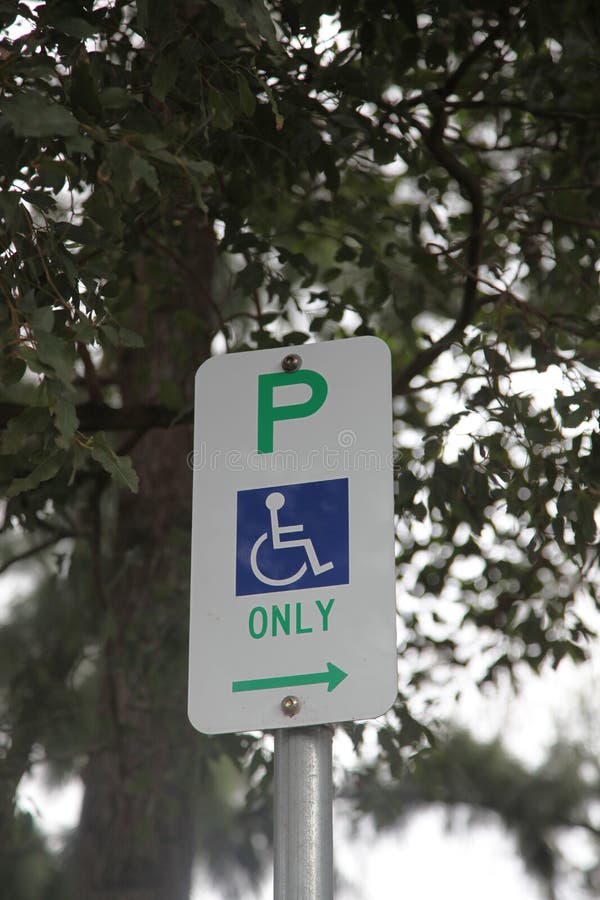 Disability parking sign stock image. Image of sign, disability - 54790161