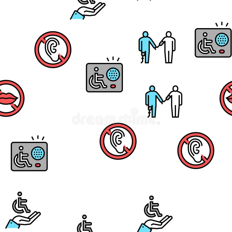 Pictograms Disability Stock Illustrations – 418 Pictograms Disability ...