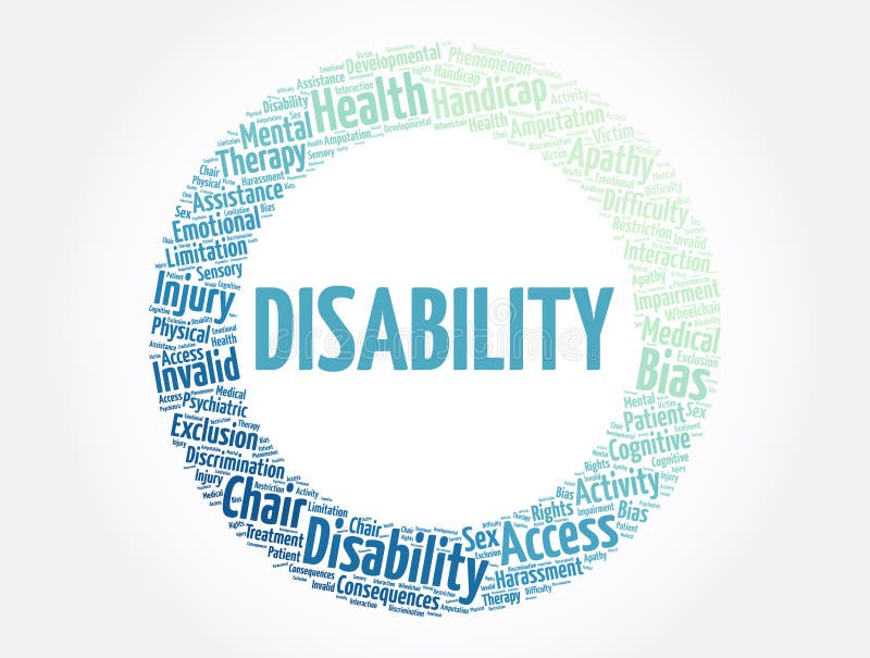 Disability Word Stock Illustrations – 3,192 Disability Word Stock ...
