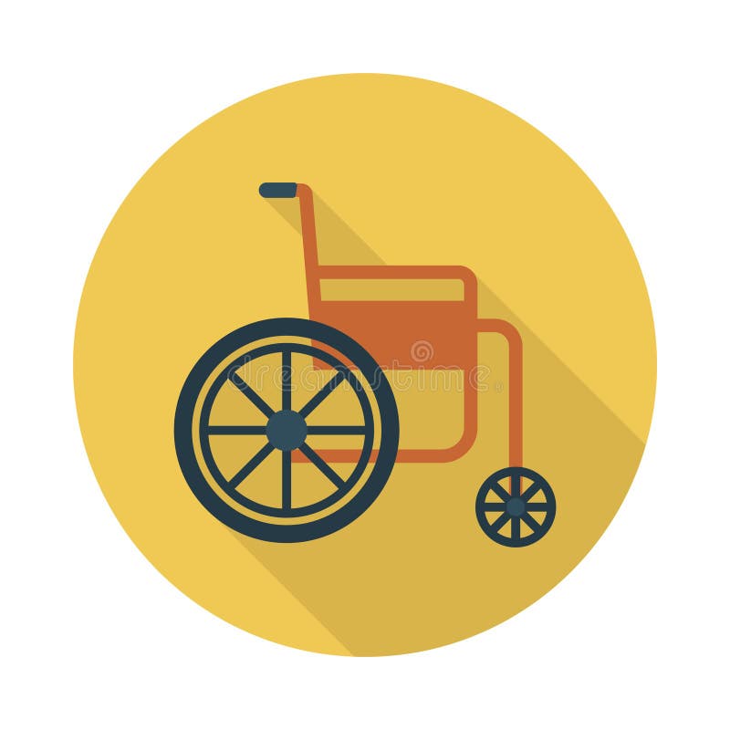 Disable flat vector icon stock illustration. Illustration of orthopedic ...