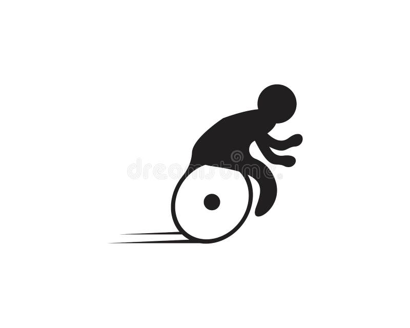 Disable Icon And Symbol Logo Template Vector Stock Illustration