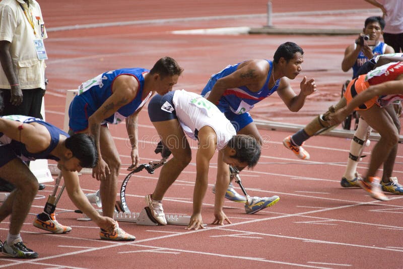 Disabled Athletes editorial stock photo. Image of competitor - 5622018