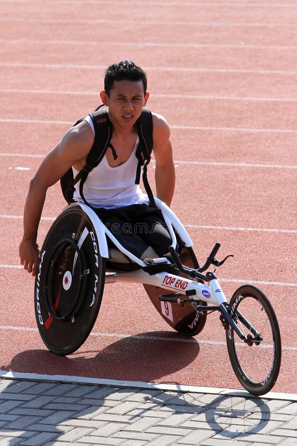 Disabled athletes editorial stock photo. Image of stadium - 51530338