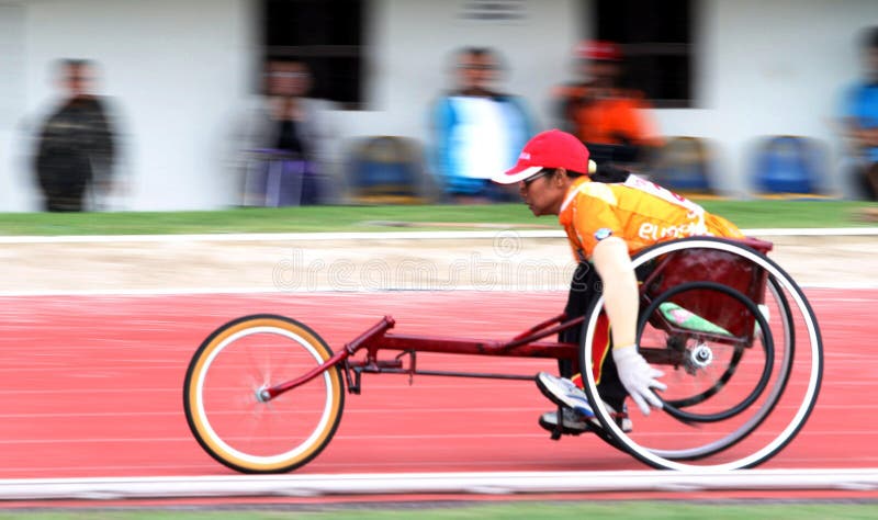 Disabled athletes editorial image. Image of performe - 31541535