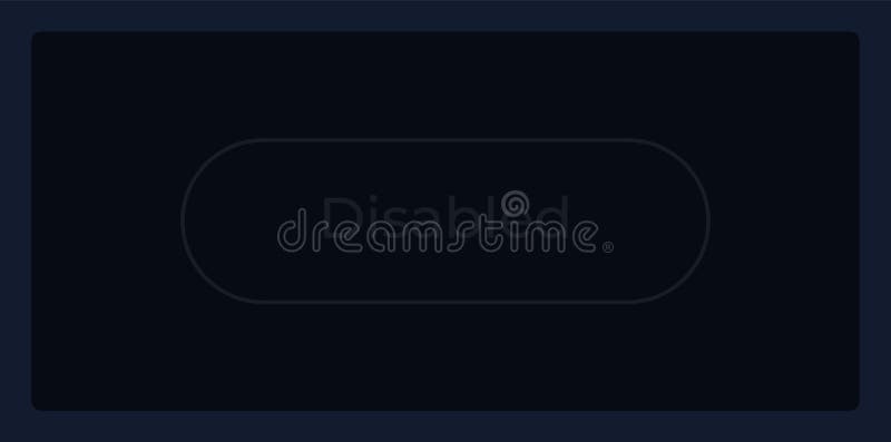 Disabled Button Ui Element Template Stock Vector Illustration Of Data