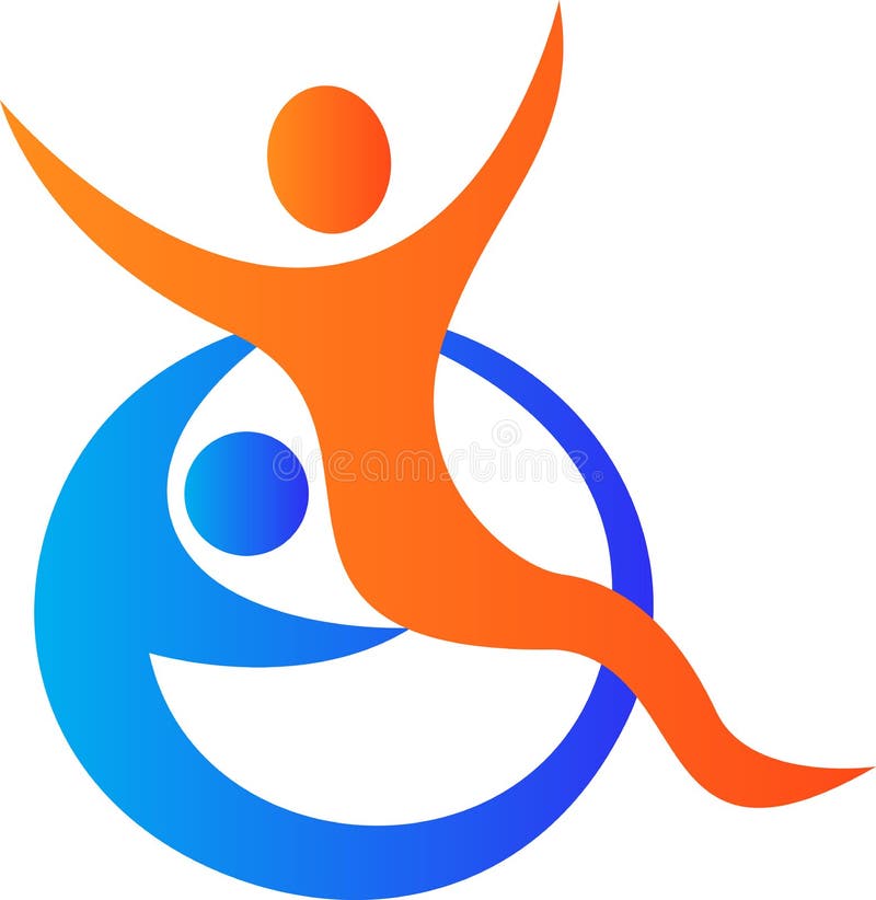 Disabled care logo stock vector. Illustration of disability - 32642646