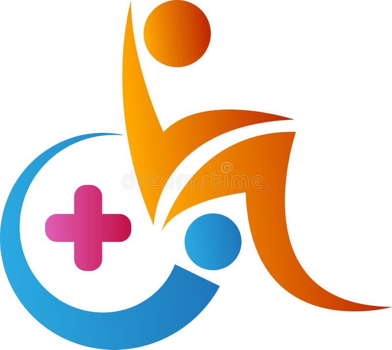 Disabled care stock vector. Illustration of care, access - 23609879