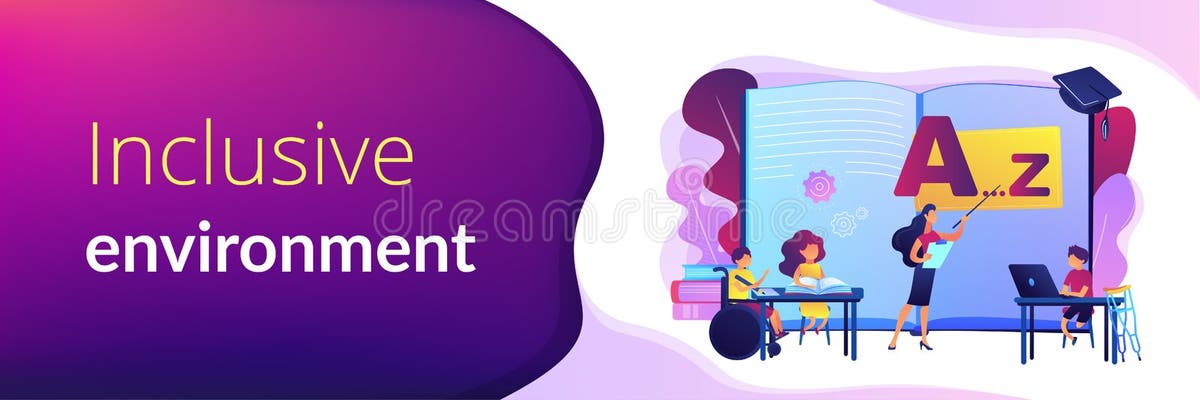 Inclusive School Environment Stock Illustrations – 423 Inclusive School ...