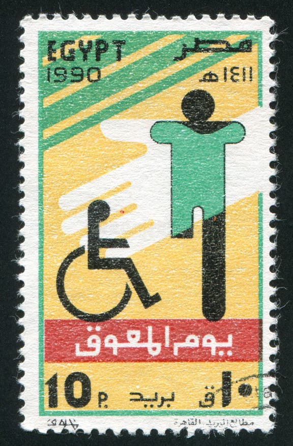 Disabled emblem editorial image. Image of mail, figure - 233679555