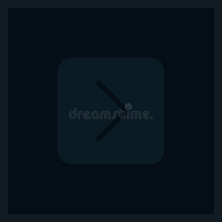 Disabled Forward Button UI Element Template Stock Vector - Illustration of disabled, editable ...