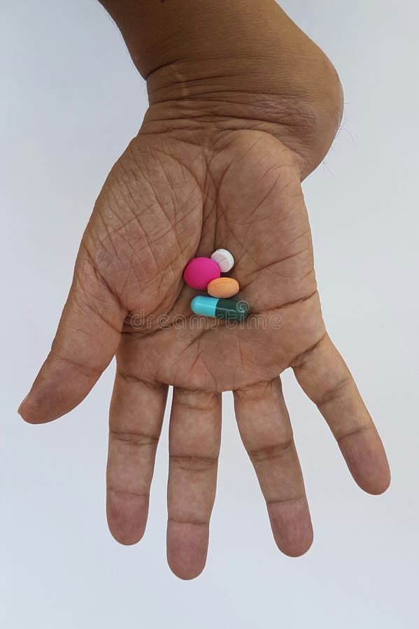 Disabled hand stock image. Image of hand, medicines, disabled - 77866061