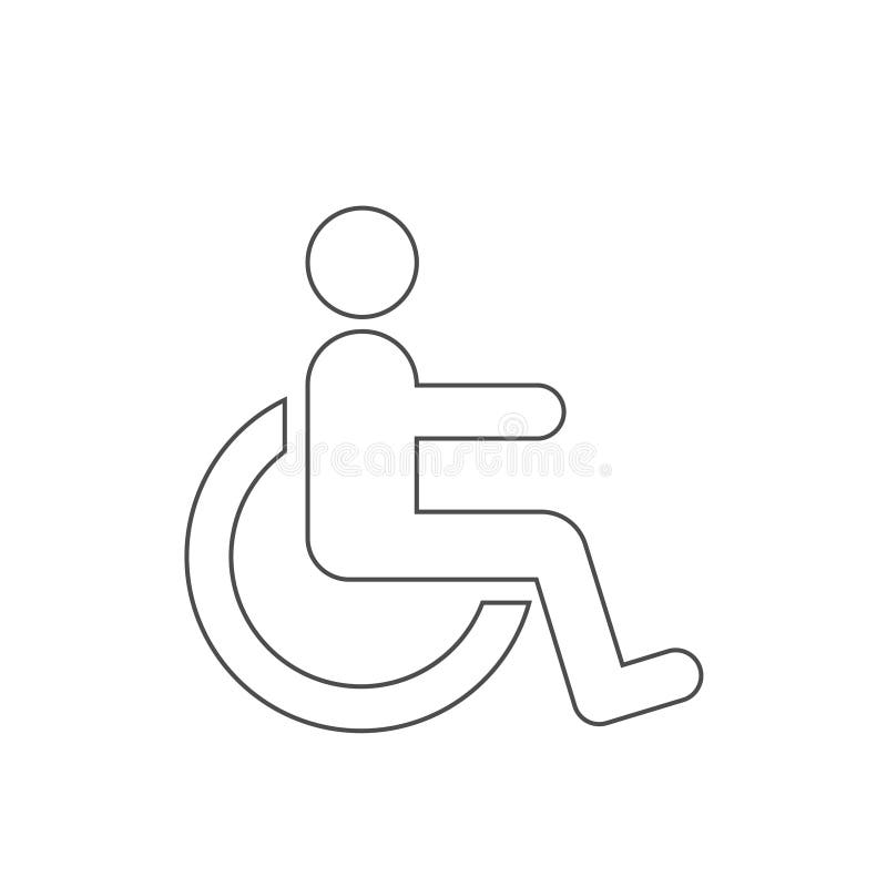 Disabled Sign Stock Illustrations – 8,129 Disabled Sign Stock ...