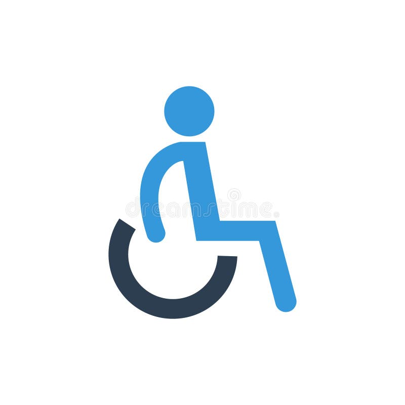Disabled Handicap Icon, Vector and Illustration Stock Vector ...
