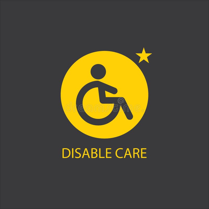 Disabled Icon Illustration Isolated Vector Sign Symbol Stock ... Disabled Icon Illustration Isolated Vector Sign Symbol Stock ...