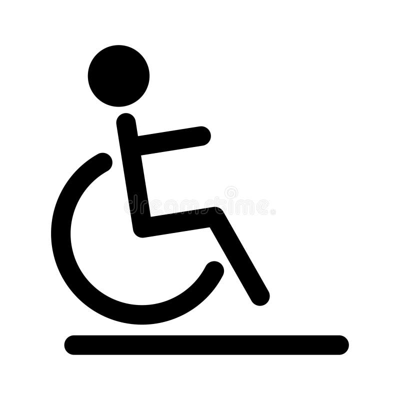 Disabled Icon Vector Design Template Basic RGB Stock Illustration ...