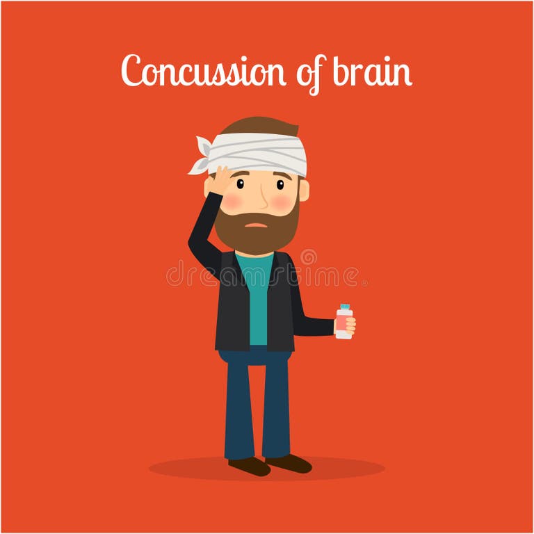 Cartoon Brain Injury Stock Illustrations – 928 Cartoon Brain Injury ...
