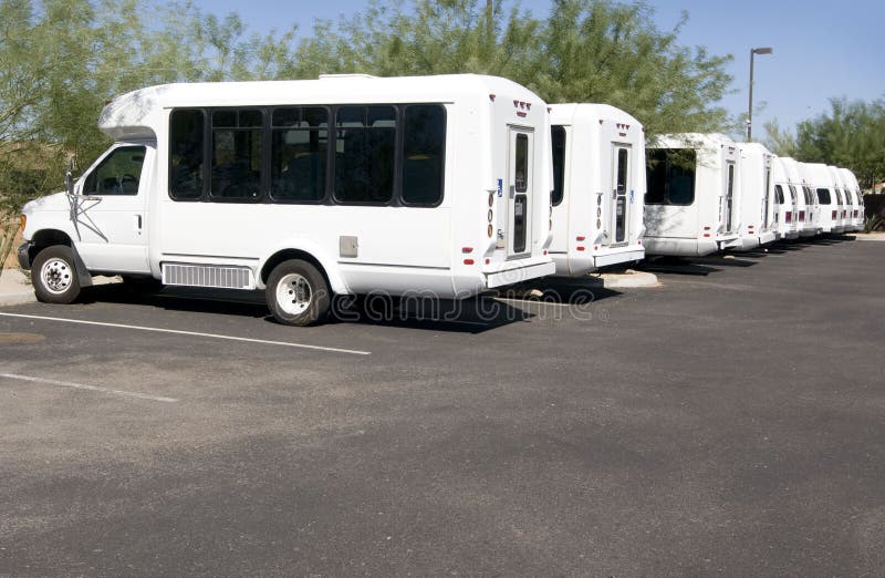Disabled Mini Van Bus Transportation Stock Image - Image of heavy ...