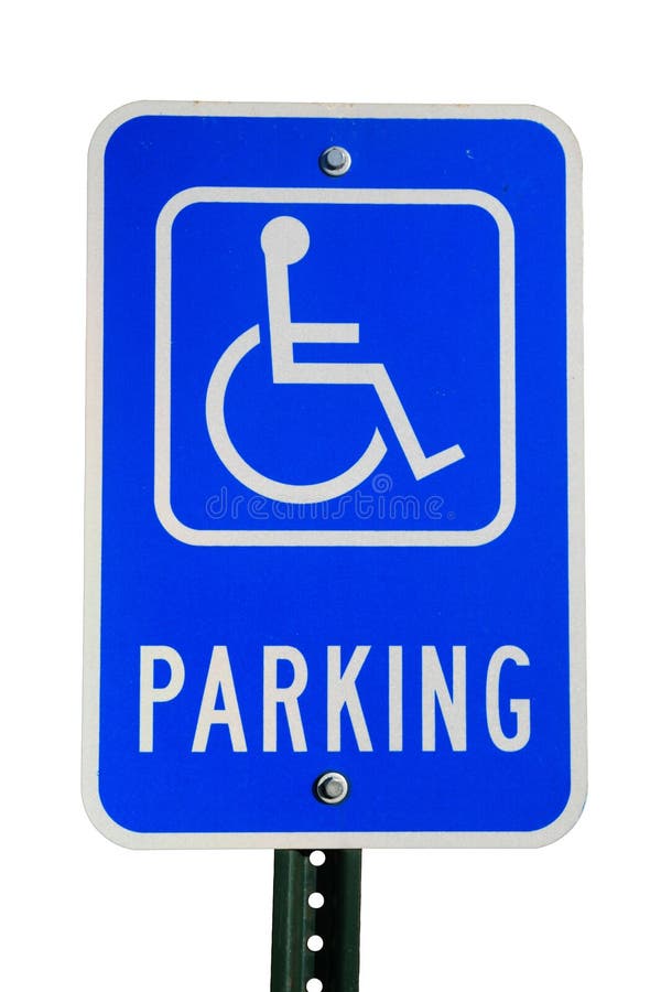 Disabled Parking Bay Sign stock image. Image of disabled - 20137567