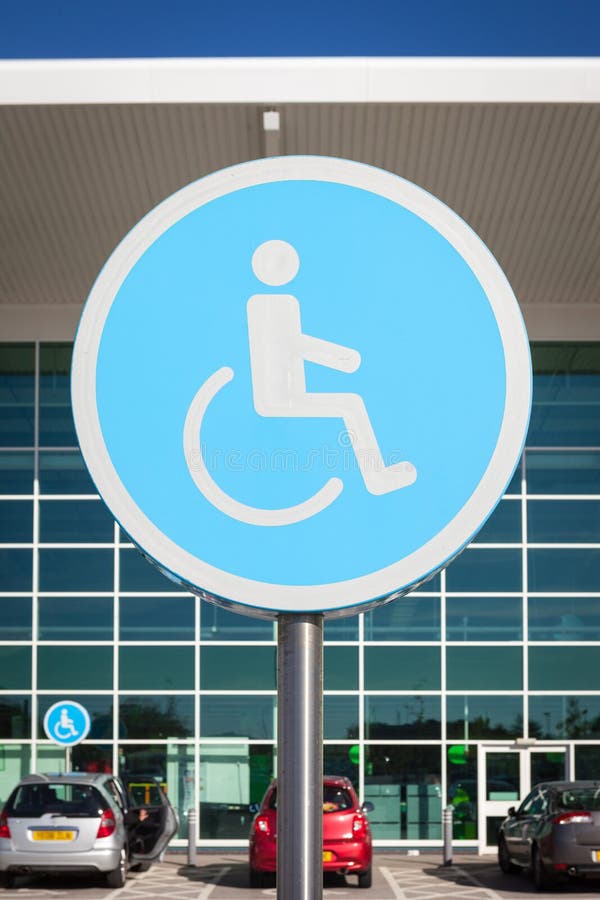 Disabled parking. stock photo. Image of care, empty, concept - 78325162