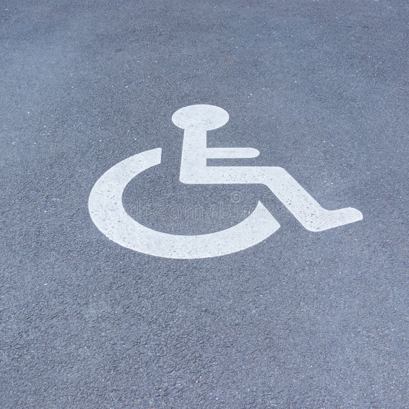 Disabled person logo stock photo. Image of invalid, illness - 218094742