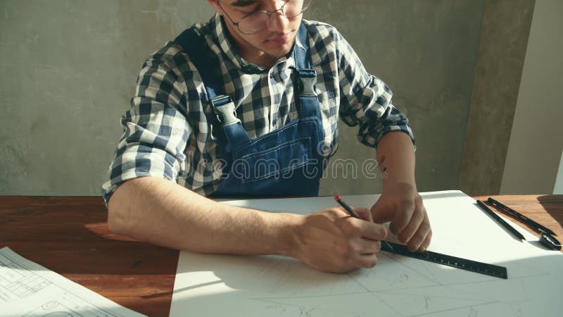 Disabled Person Work in Office. Prosthetic Amputee Arm. Prosthesis Limb ...