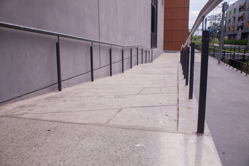 Ramp Access Underground Parking Stock Image - Image of basement, ramp ...