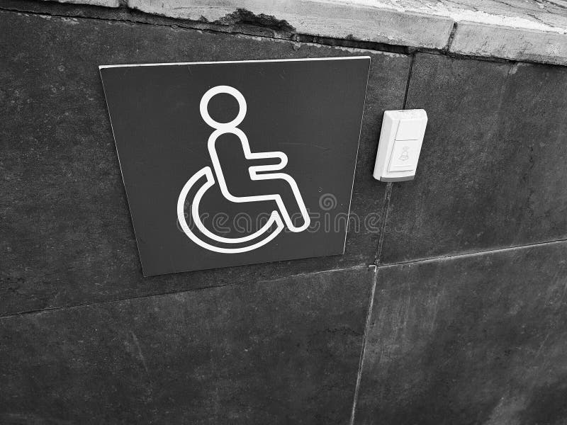 Disabled Ramp - Help Call Button Stock Image - Image of disable, ramp ...