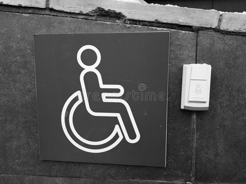 Disabled Ramp - Help Call Button Stock Photo - Image of help, isolated ...