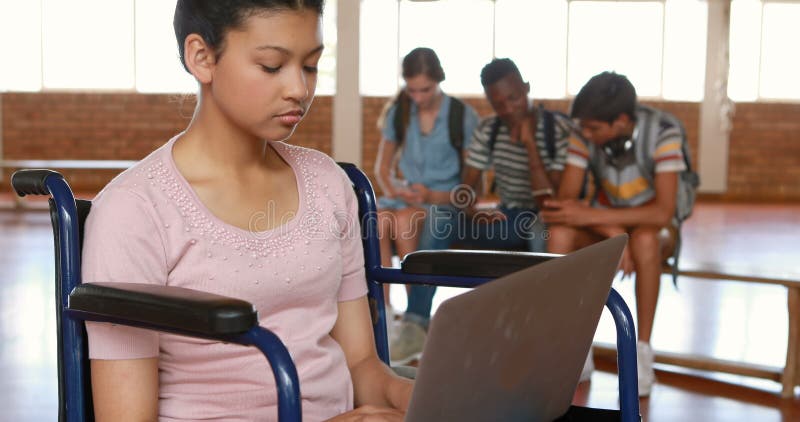 Students Using Digital Tablets in Classroom Stock Footage - Video of ...