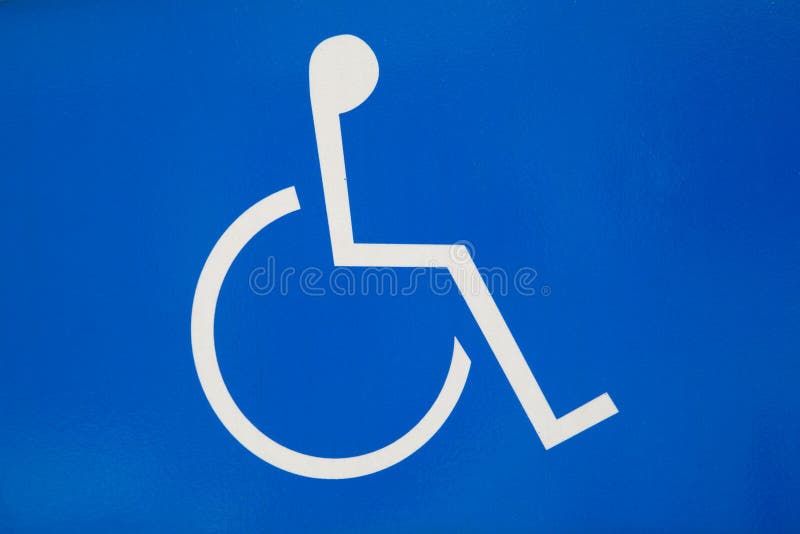 Disabled Sign stock photo. Image of opportunities, disabled - 11181656