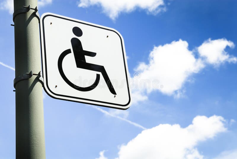 Disabled sign stock image. Image of invalid, accessibility - 28518763