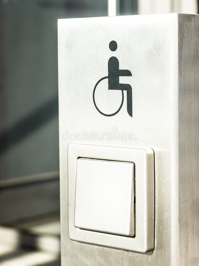 Disabled sign stock photo. Image of information, gray - 35437746