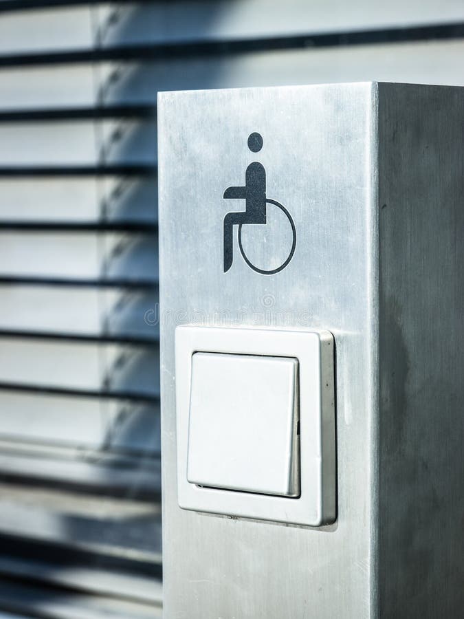 Disabled sign stock photo. Image of push, symbol, view - 30402920